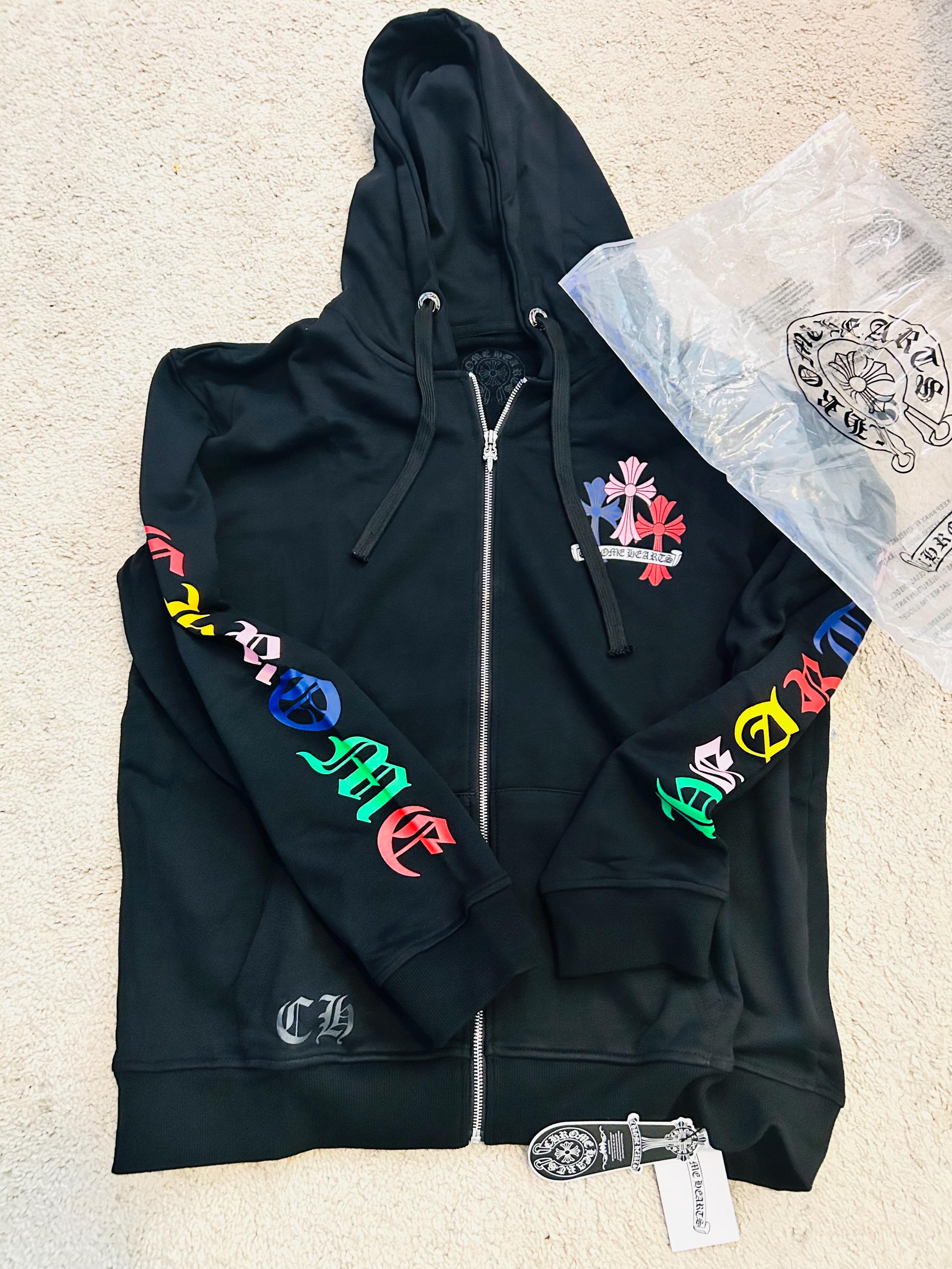 Chrome Hearts Large Black Hoodie Brand New - Etsy