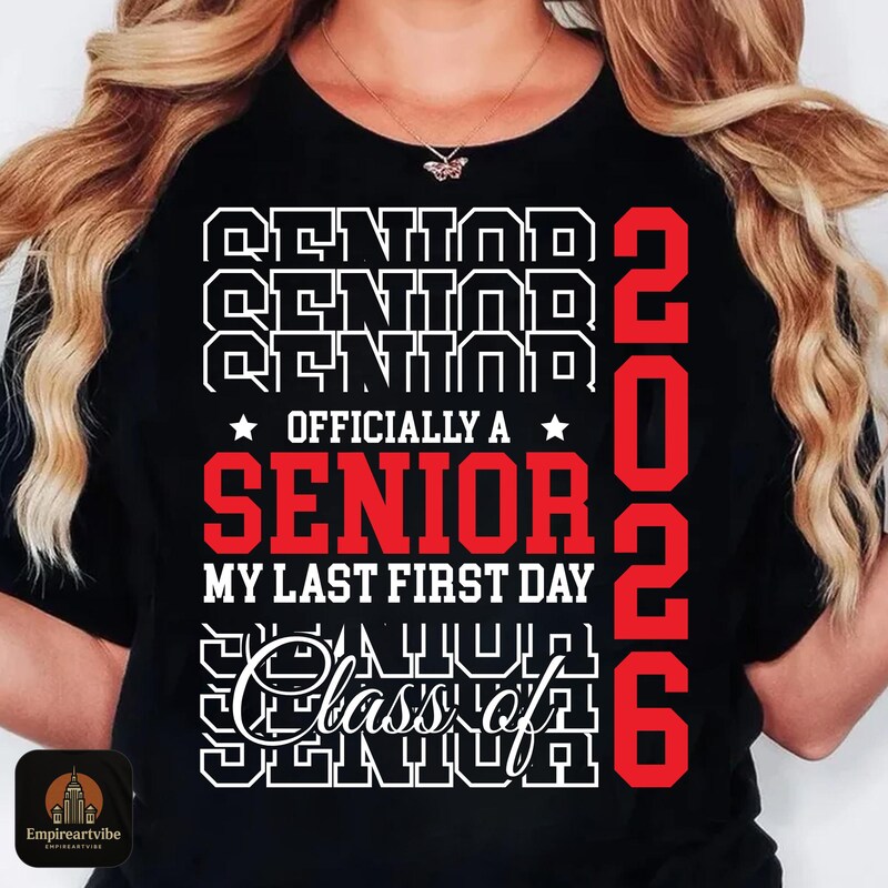 Officially a Senior - Etsy