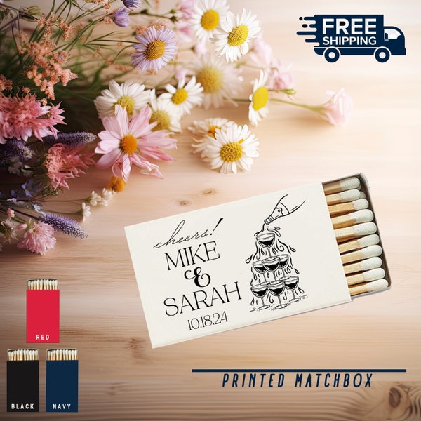 Wedding Matchbox - Etsy