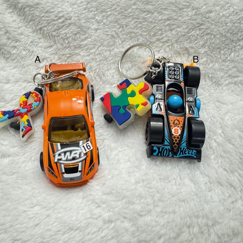 Hot Wheels Keychain - Etsy