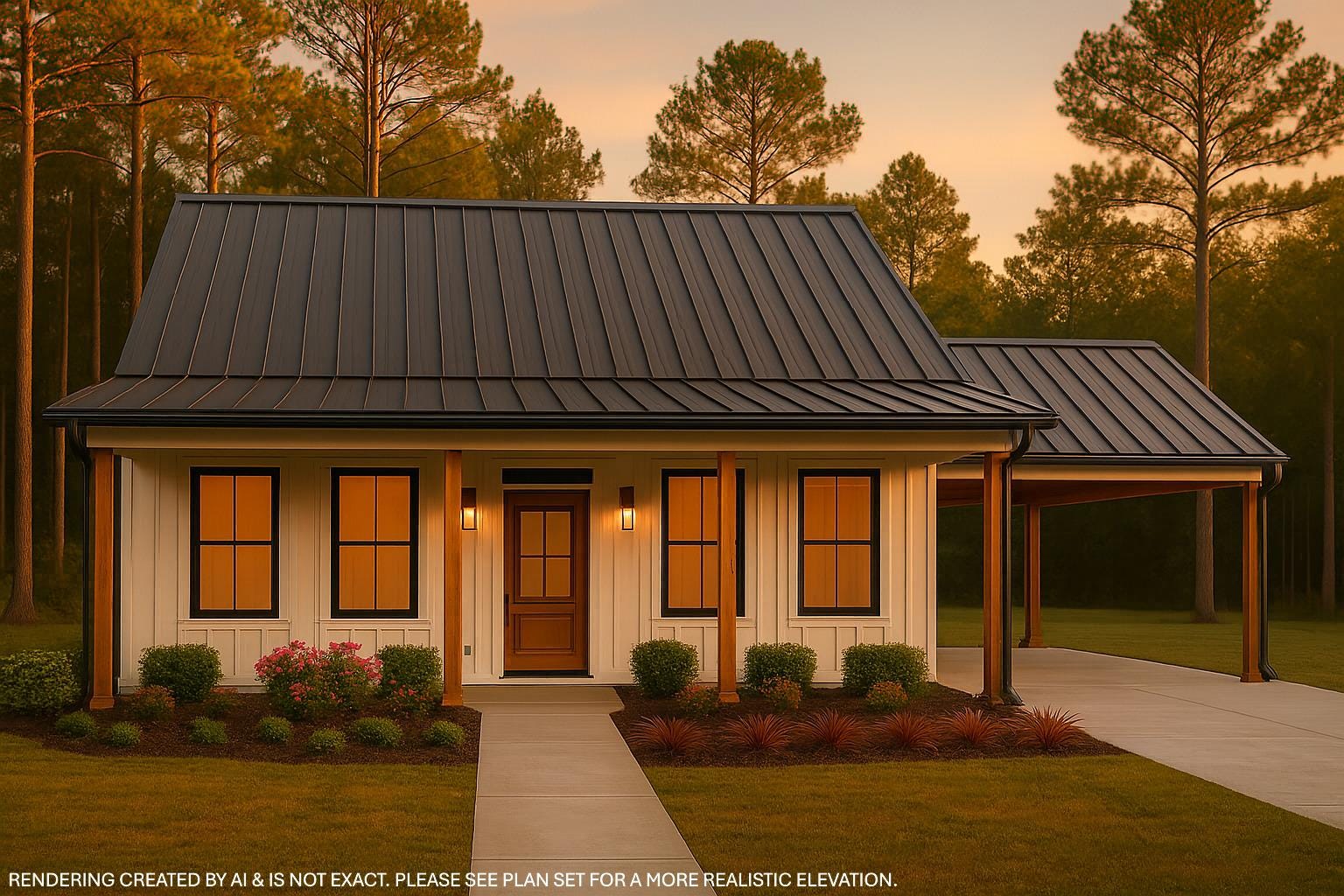 Texas Starter Home Plan Bundle | 3 Small House Floor Plans – Digital ...