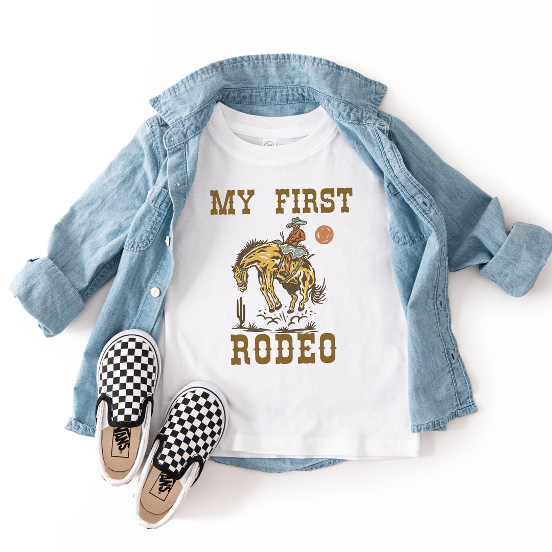 My First Rodeo PNG, Cowboy Birthday Shirt (digital Download) - Etsy