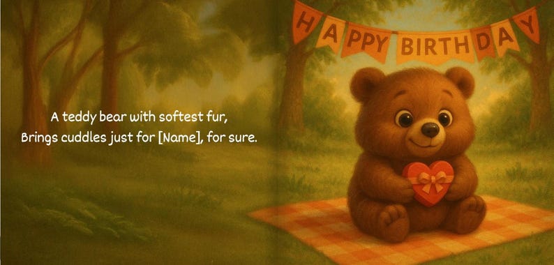 Personalized First Birthday Gift | Baby Book | Baby Shower | Custom ...