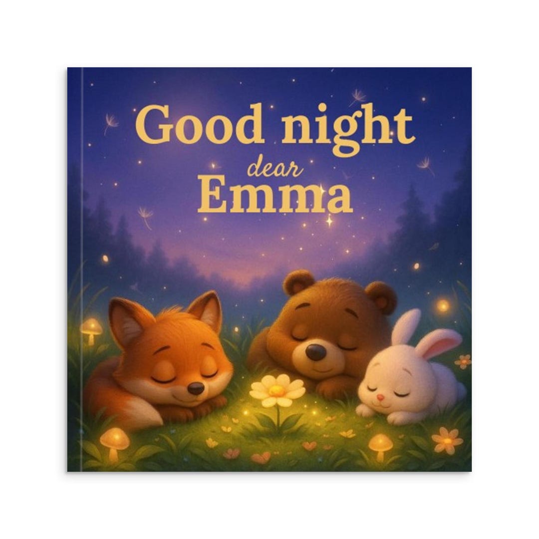 Personalized Baby Book With Name | First Birthday Gift | Children's ...