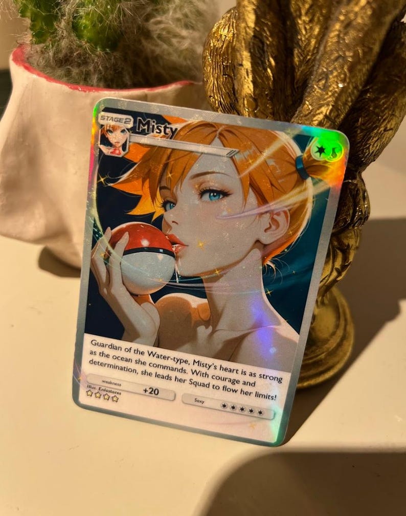 Misty Pocket Monster, Misty, Jessie Anime Cards, Tcg, Pocket Cards ...