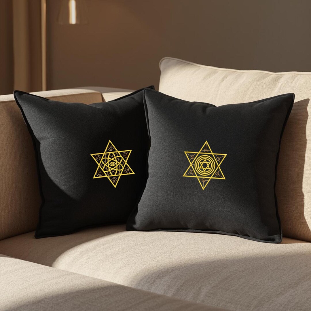 Eternal Star Mandalas – 6 Symbol Embroidery Bundle | Sacred Geometry ...
