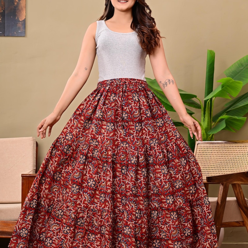 Grunge Boho India Skirt - Etsy