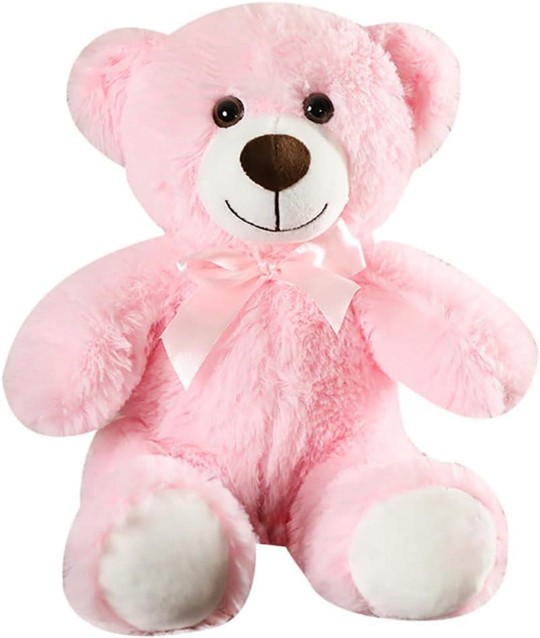 Pink Teddy Bear – 12 Inch Plush Stuffed Animal Toy - Etsy