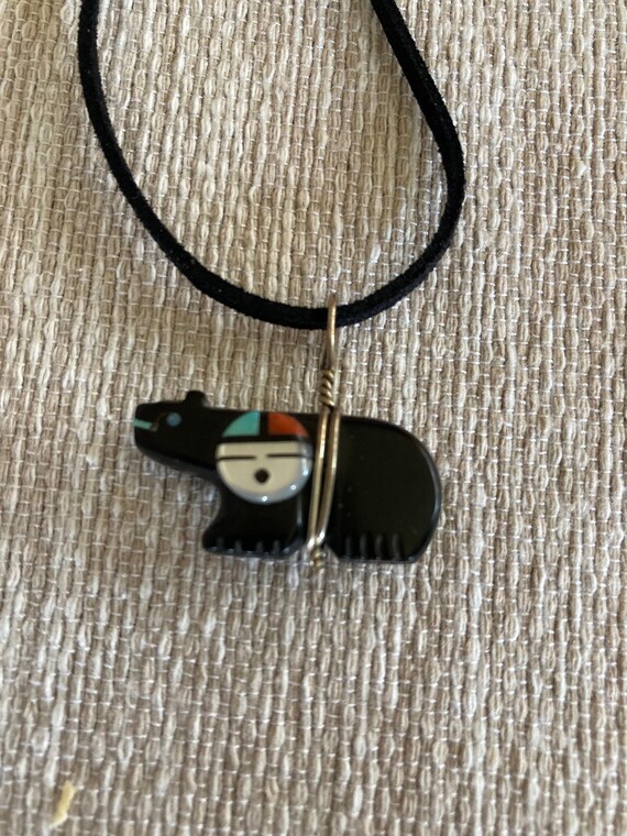 leather zuni bear - Gem