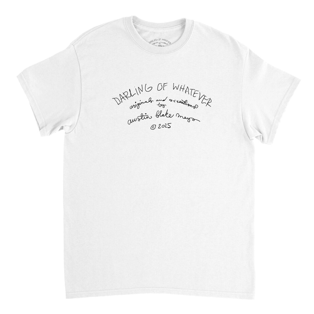 Darling of Whatever Tag Tee #1 | White or Yellow - Etsy