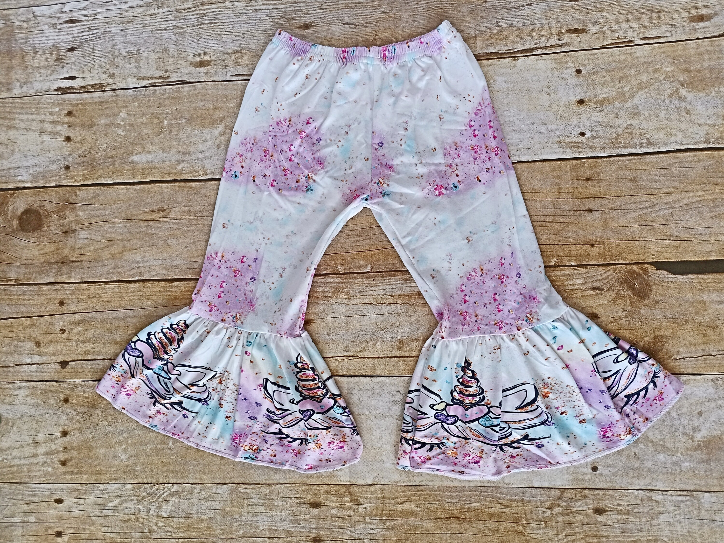 Girl Unicorn Outfit. Girl Birthday Unicorn Outfit. Unicorn Pant Shirt ...