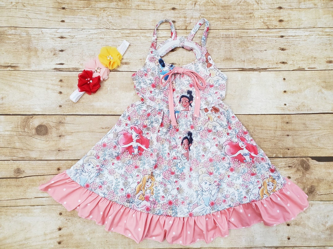 Vintage Princess Dress, Twirl, Disney Princess Boho Dress, Birthday ...