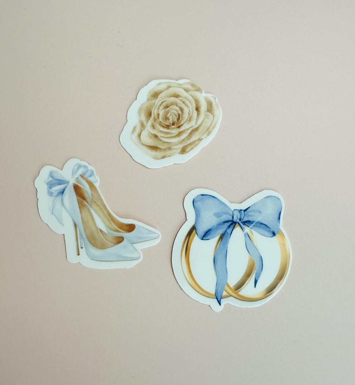 Bride Sticker Pack| Wedding Vinyl Stickers| Bridal Party Favor Bag ...