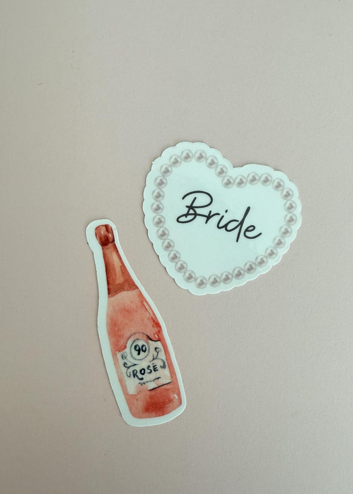 Bride Sticker Pack| Wedding Vinyl Stickers| Bridal Party Favor Bag ...
