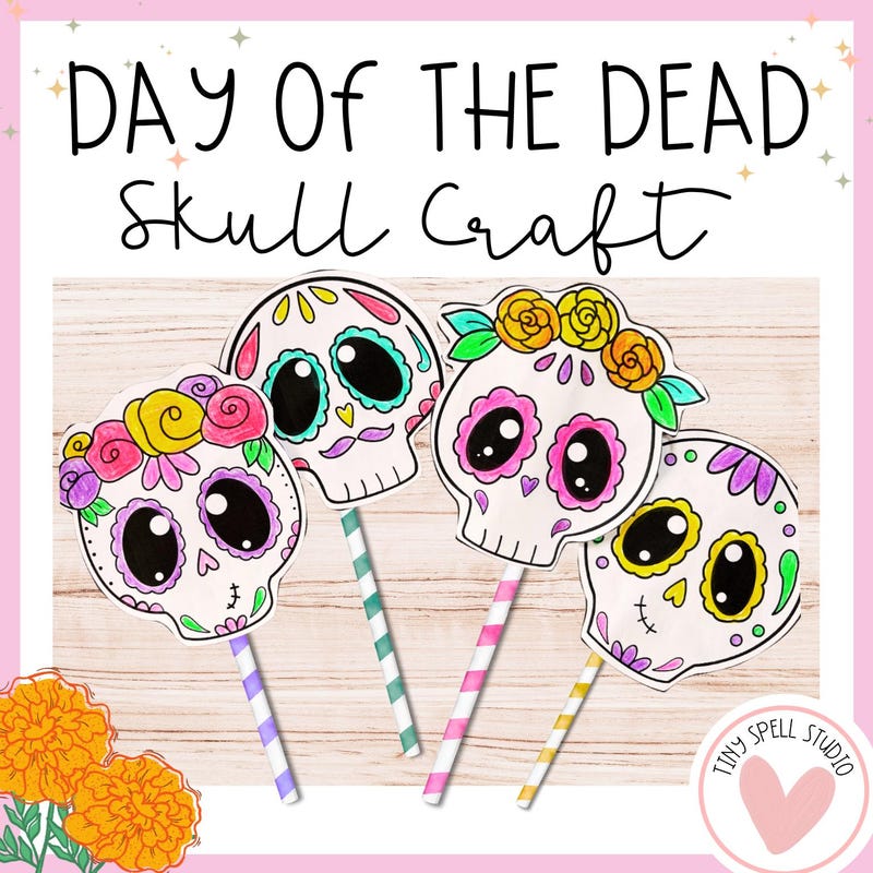 Antifaz De Dia Muertos En Preescolar - Etsy Canada