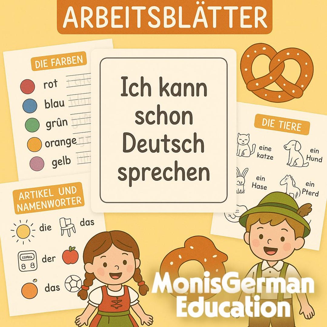 Deutsche Vergangenheit/präteritum. Past Tense in German, Arbeitsblätter ...