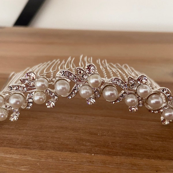 Tiara Comb - Etsy