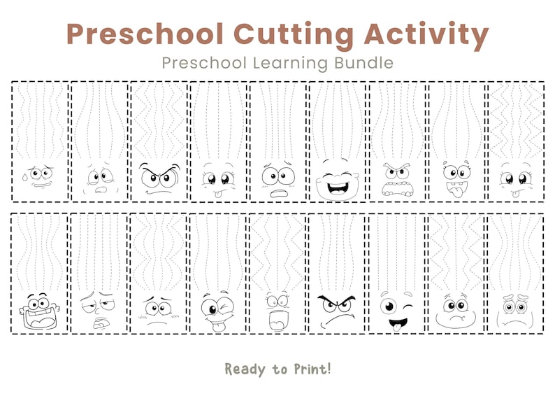150 Hair Cutting Practice, Scissor Skills Activities, Fine Motor ...