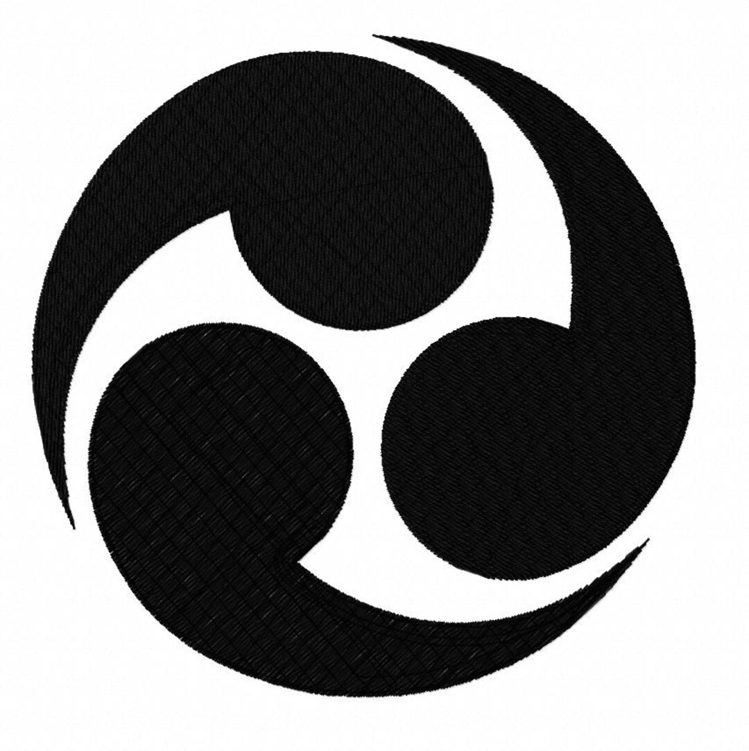 Mitsu-domoe- Magic Design– Japanese Spiral Symbol -digital File for ...