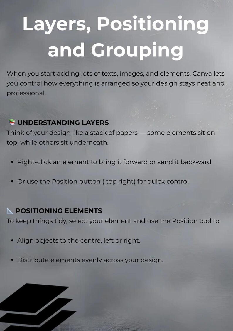 How to Use Canva Guide for Beginners | Step-by-step Canva Tutorial PDF | Learn Graphic Design ...