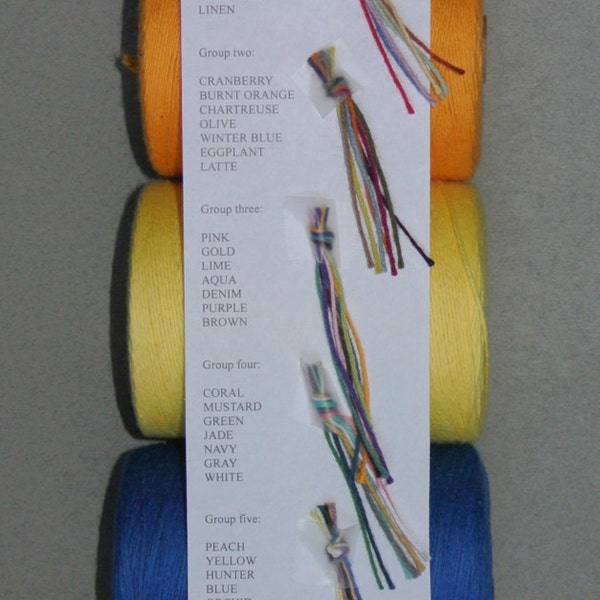 Yarn Sample Card - Etsy