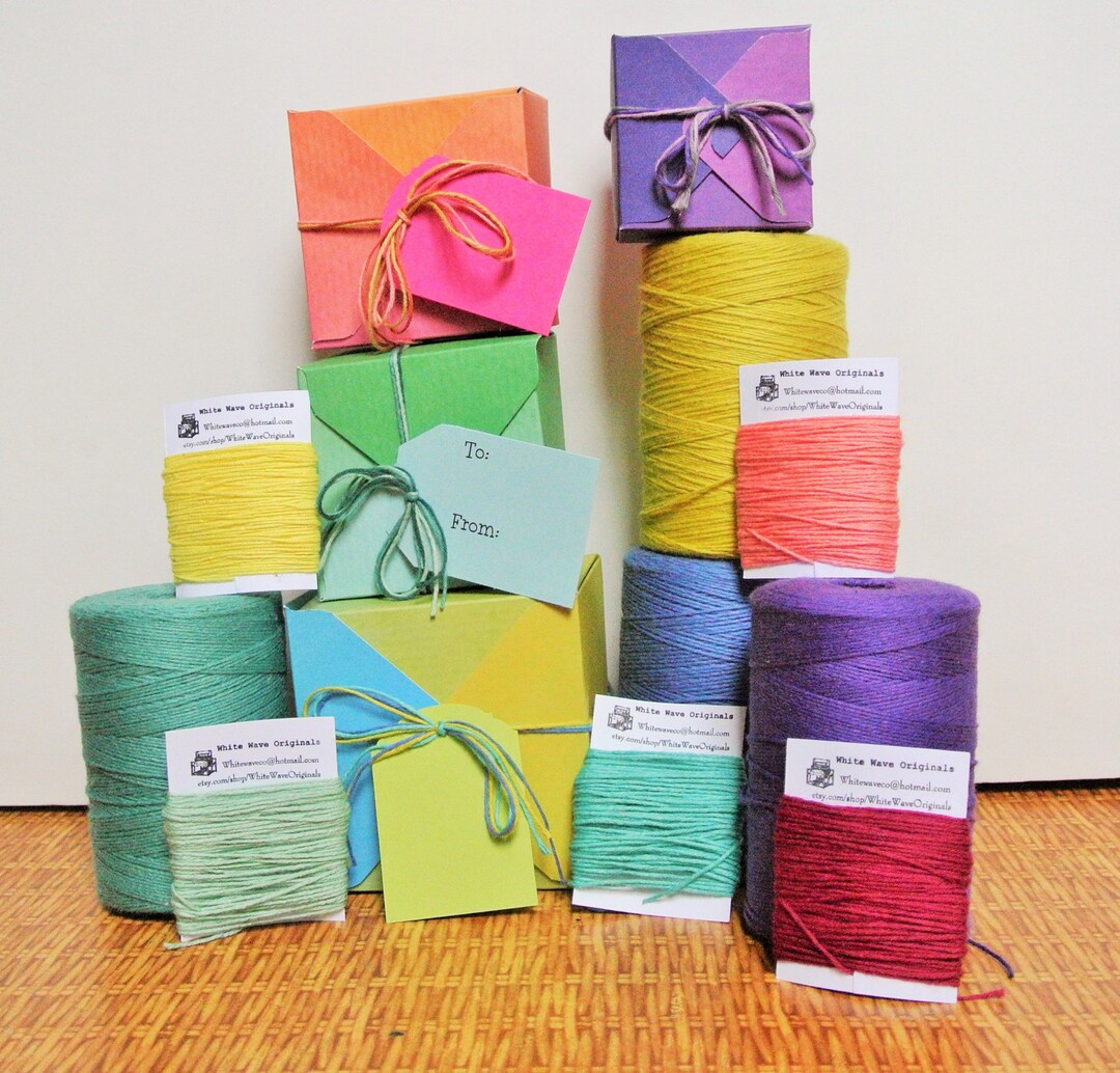 Cotton Twine, Yarn, String - Craft, Gift- Bulk Discounts Apply - Etsy