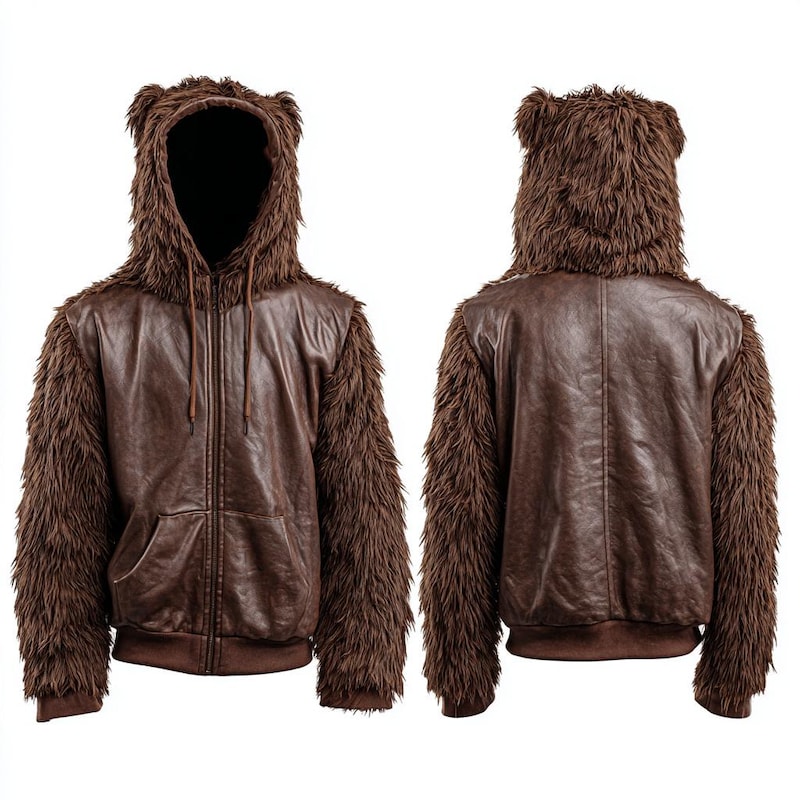 Mens Bear Fur Coat - Etsy