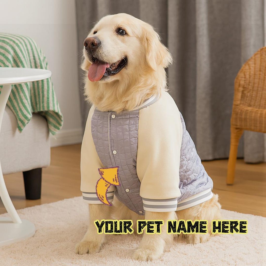 Winter Warm Dog Coat for Large Breeds, Golden Retriever Labrador Jacket ...
