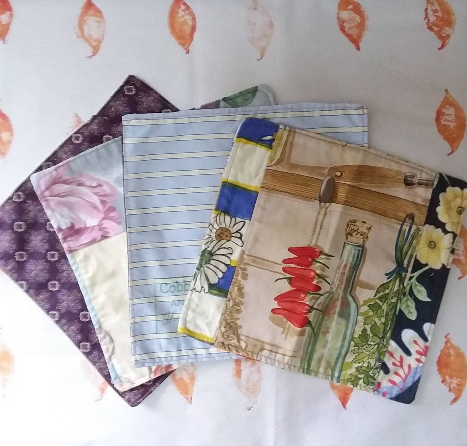 Zero Waste Starter Kit Cloth Napkins Bamboo Utensil Travel - Etsy