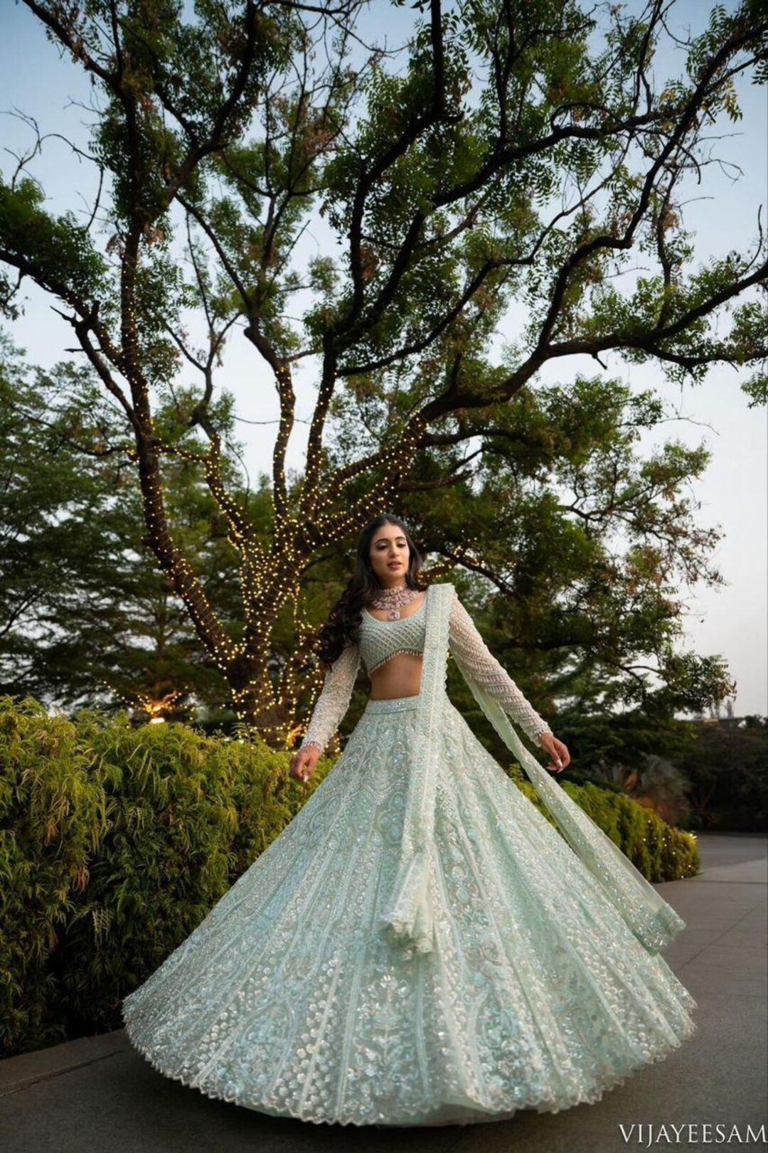 Luxury Butterfly Soft Net Lehenga Heavy Sequins Dori Embroidery ...