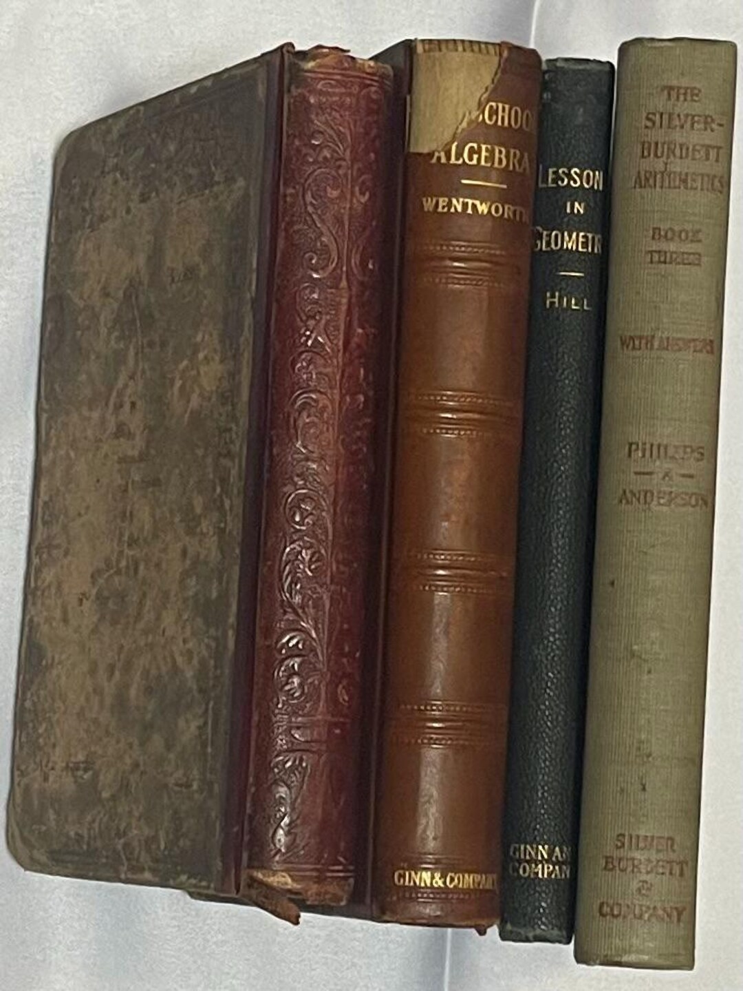 Antique Arithmetic Books 4 Hardback (1877, 1898, 1901, 1913) - Etsy