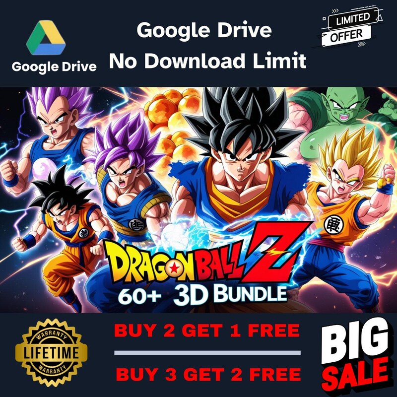 Dragonball Stl File - Etsy