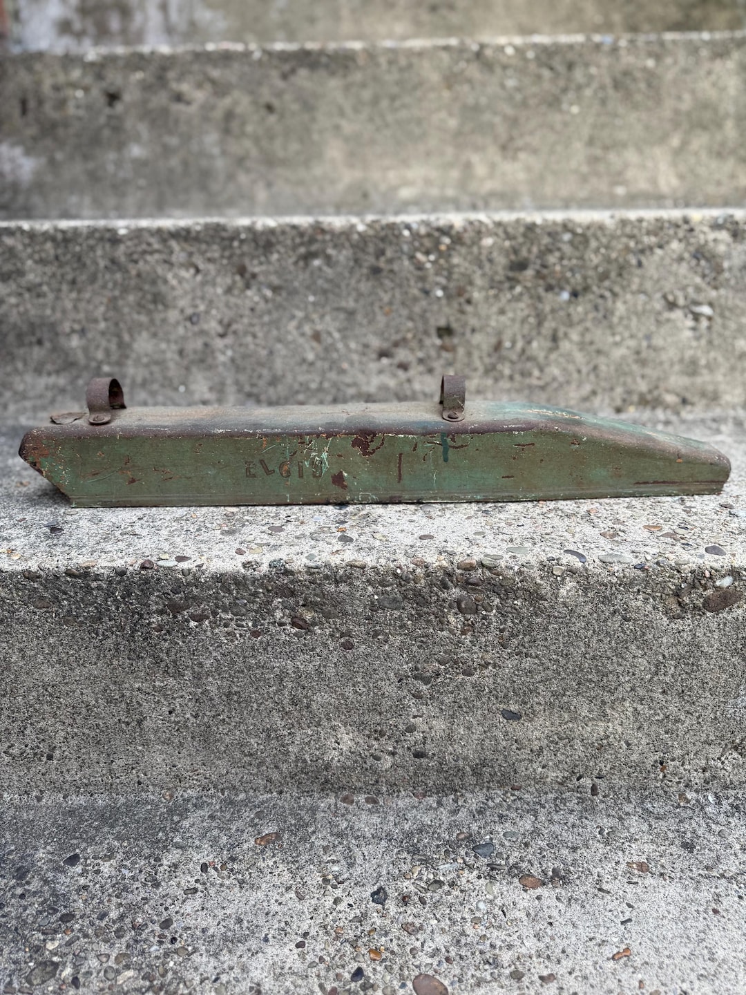 Green Elgin Motorbike Toolbox Tank | Stuff on eBay, Craigslist ...