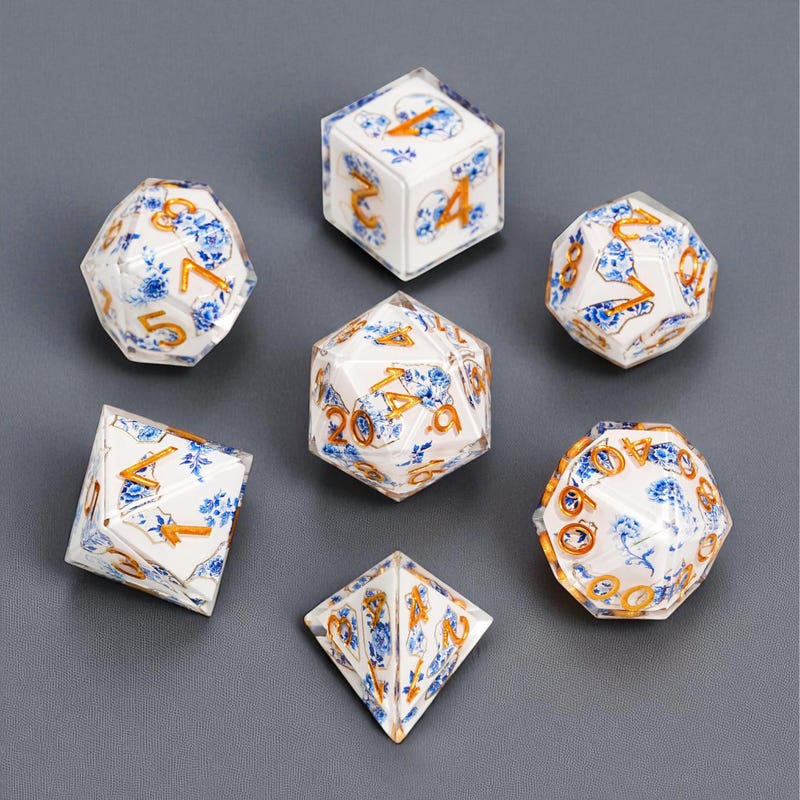 Porcelain Dice - Etsy