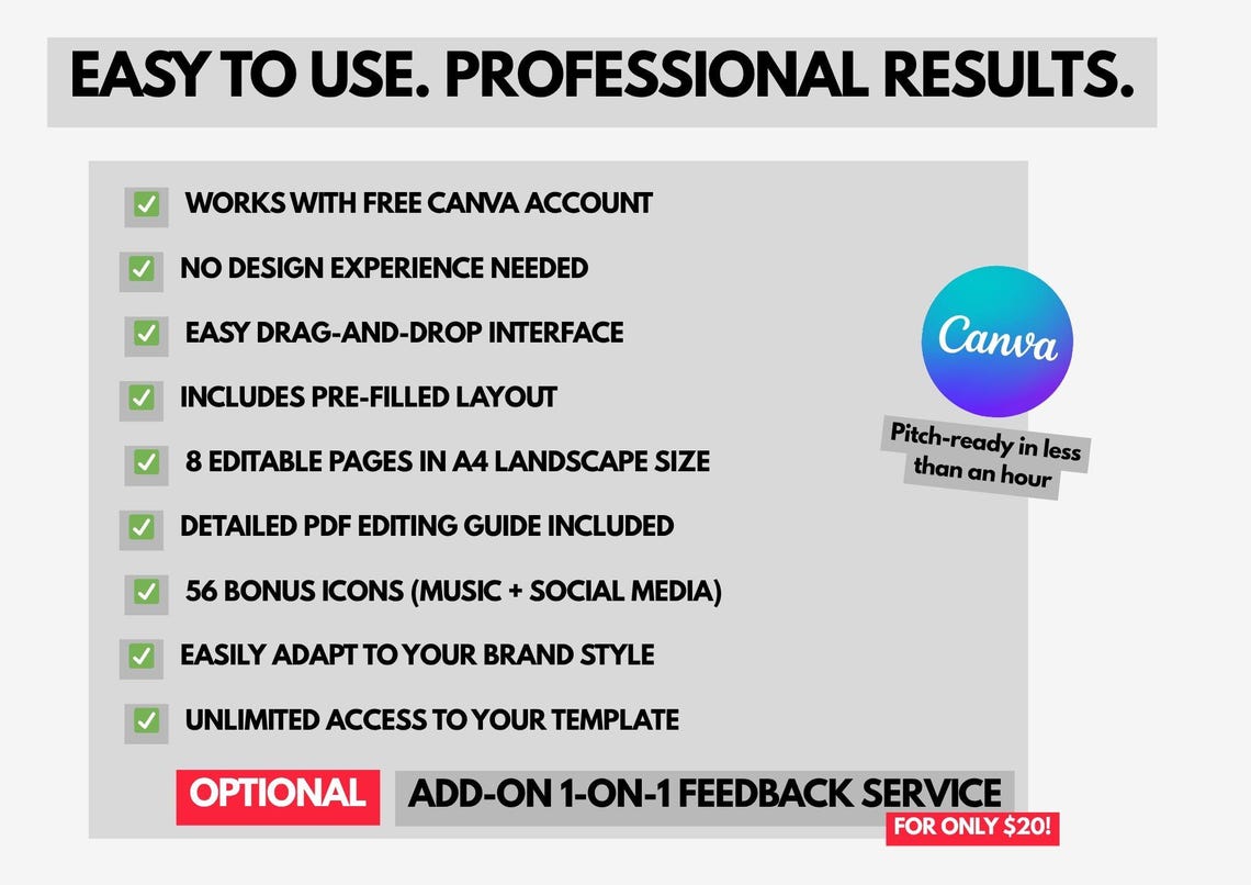 Editable Artist Press Kit Template | Canva EPK (PDF) - Etsy