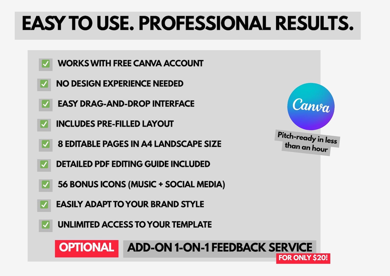 Editable Artist Press Kit Template | Canva EPK (PDF) - Etsy