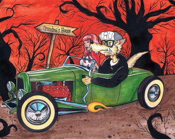 Lowbrow Tattoo Art | Etsy