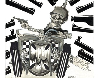 Lowbrow Tattoo Art | Etsy
