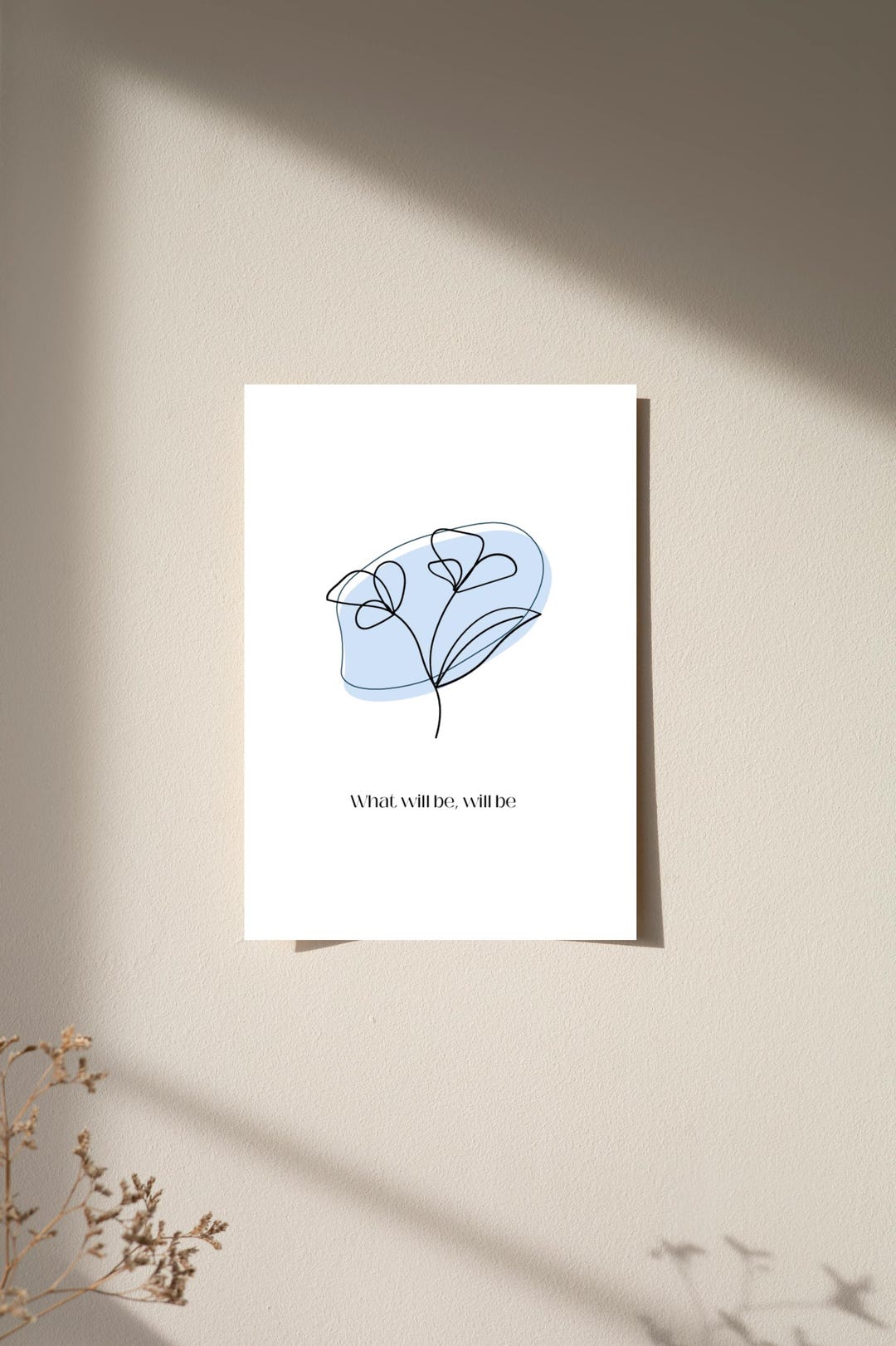 Inspirational Quote Poster: Minimalist Home Decor Wall Art - Etsy