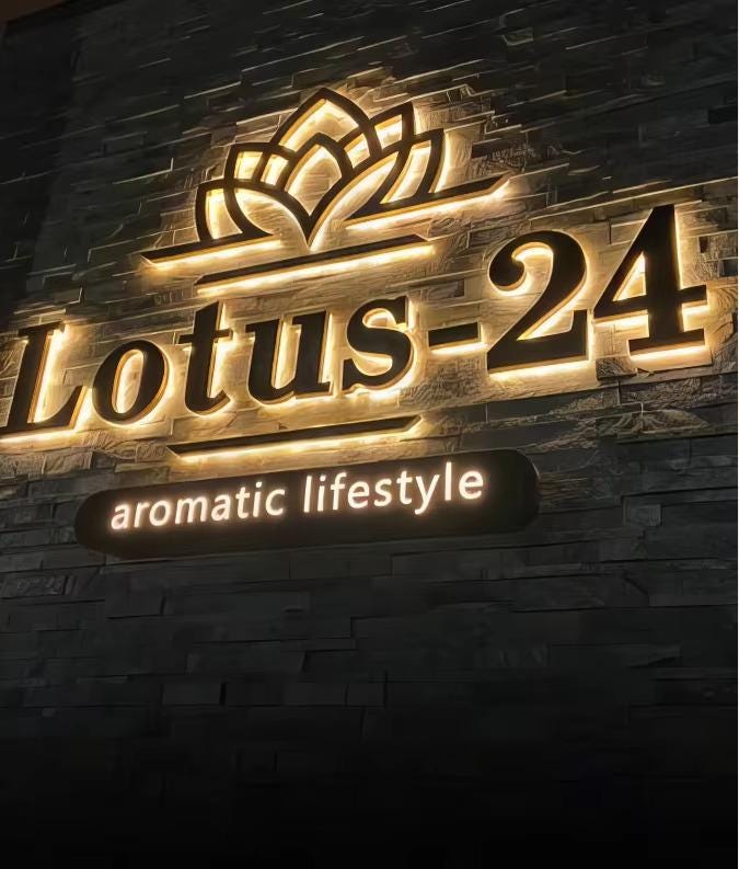Custom 3D Backlit LED Salon Sign: Personalized Illuminated Logo - Etsy