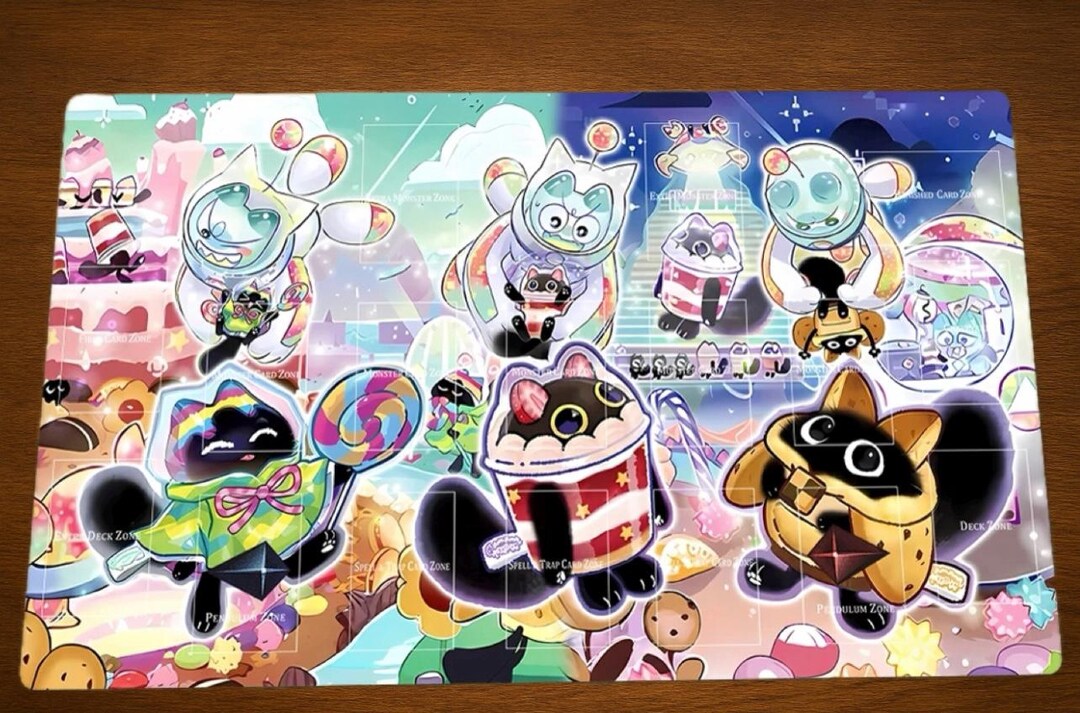 YGO Playmat Yummysment Minion Design With Free Carry Bag | Premium ...