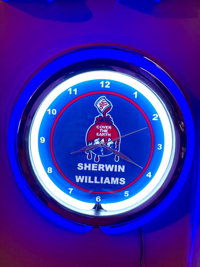 Sherwin Williams Paints Painter Hardware Store Garage Bar Man Cave Blue ...