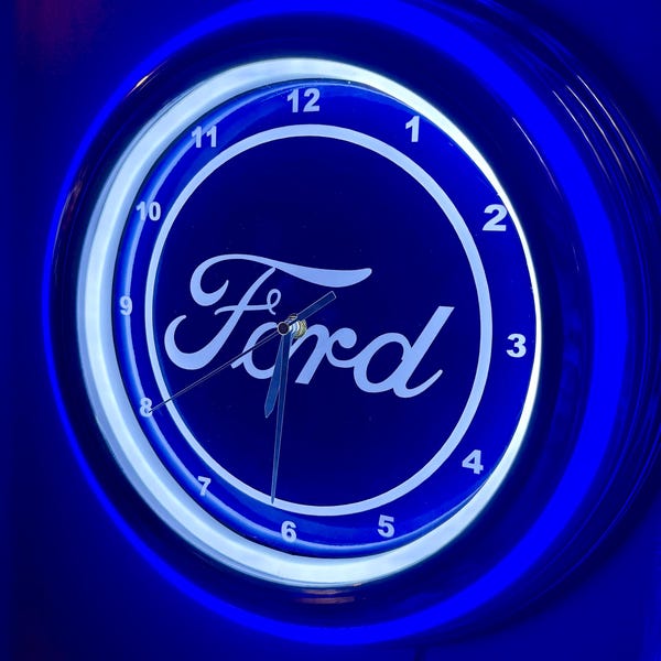 Garage Clocks Ford - Etsy