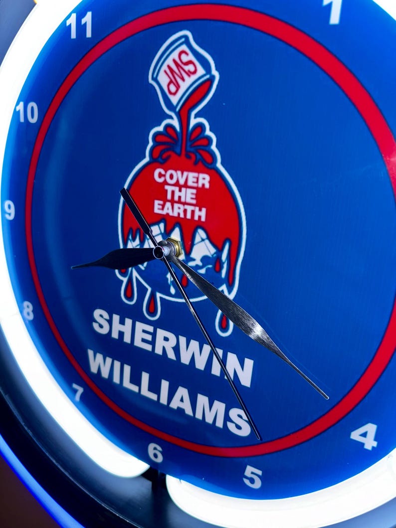 Sherwin Williams Paints Painter Hardware Store Garage Bar Man Cave Blue ...