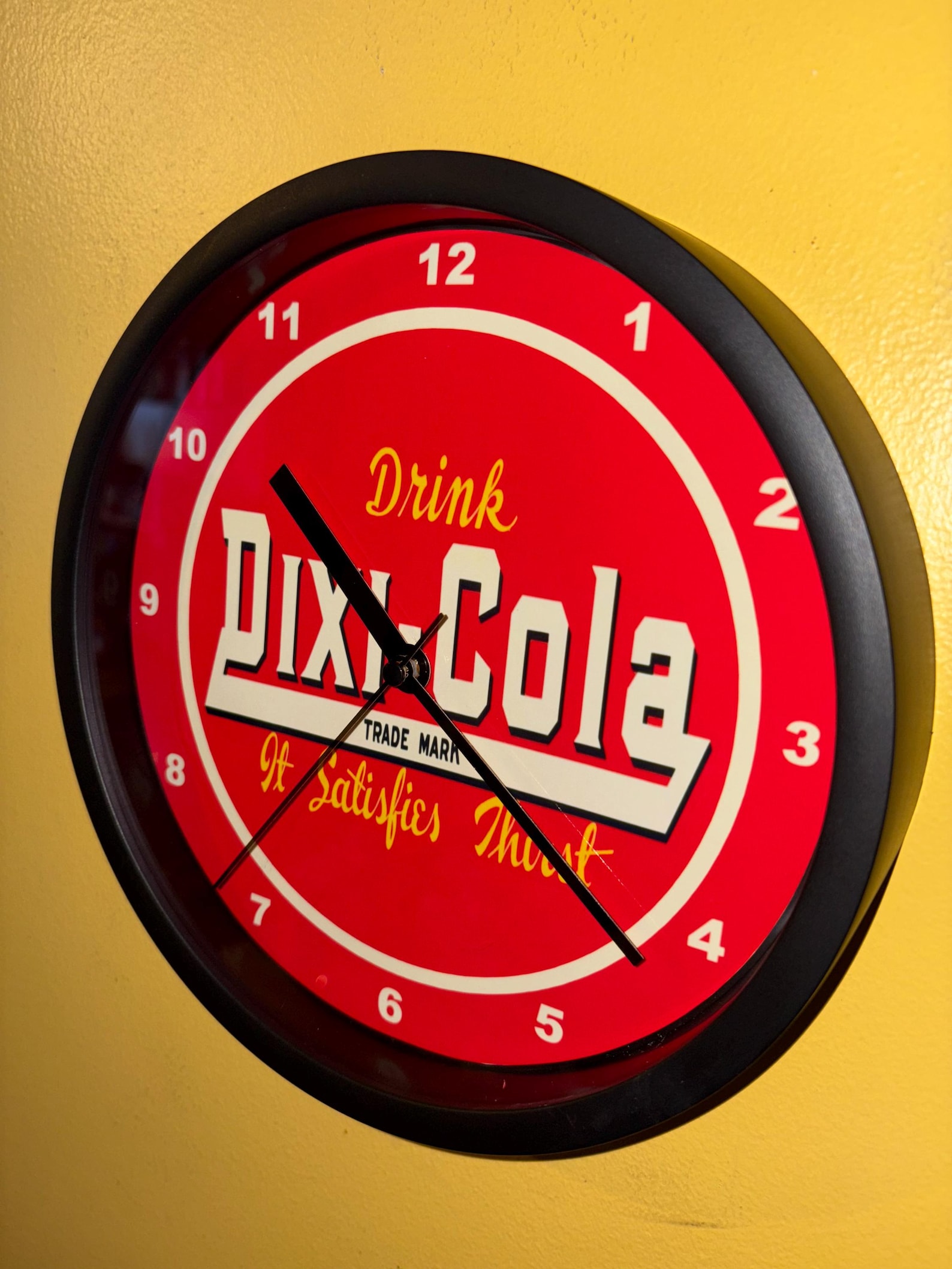 Dixie Cola Soda Fountain Diner Kitchen Man Cave Bar Advertising Wall ...