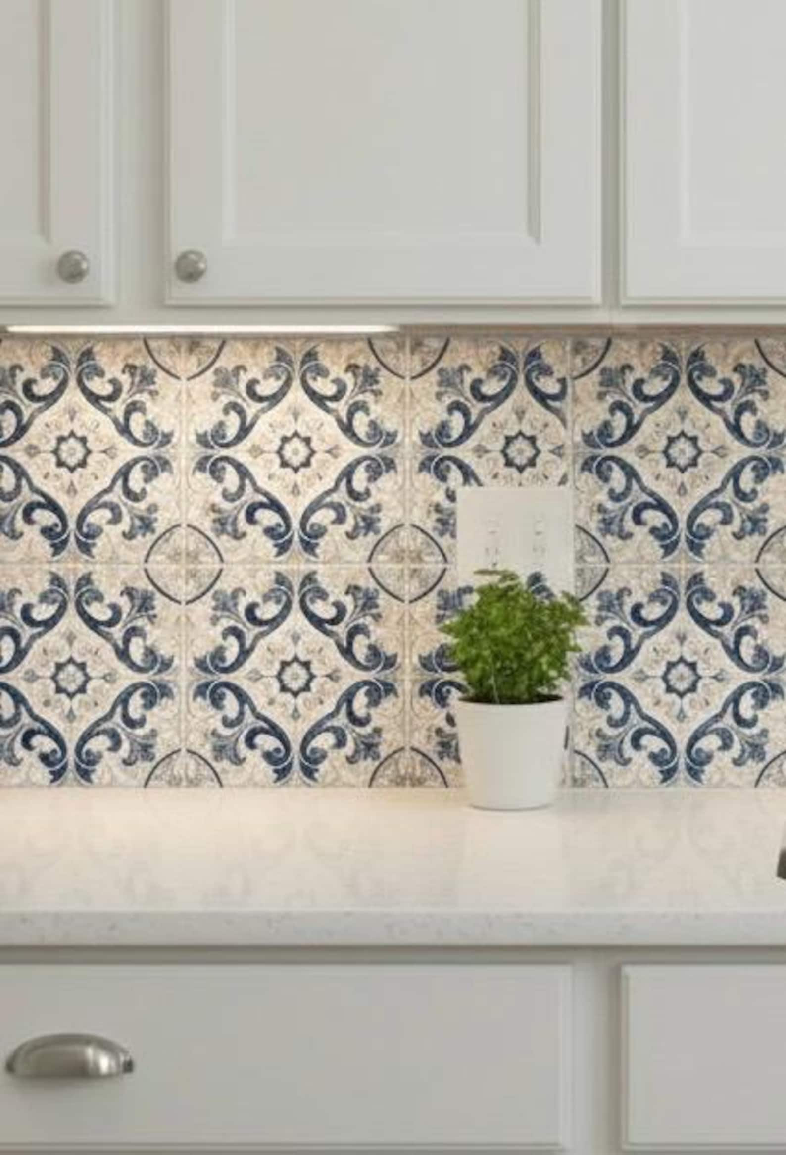 Azure Marabella Crest™tile – Mediterranean Vintage, Rustic Tuscan ...