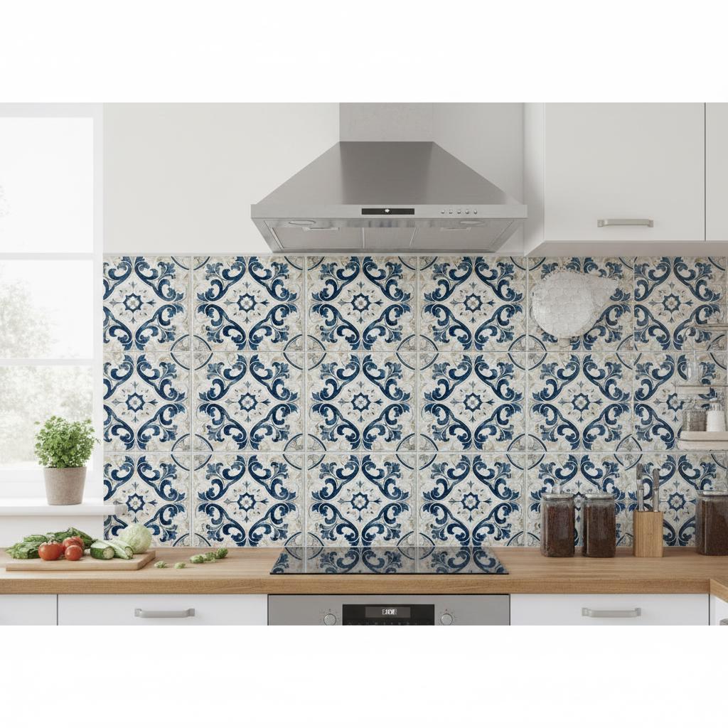 Azure Marabella Crest™tile – Mediterranean Vintage, Rustic Tuscan ...