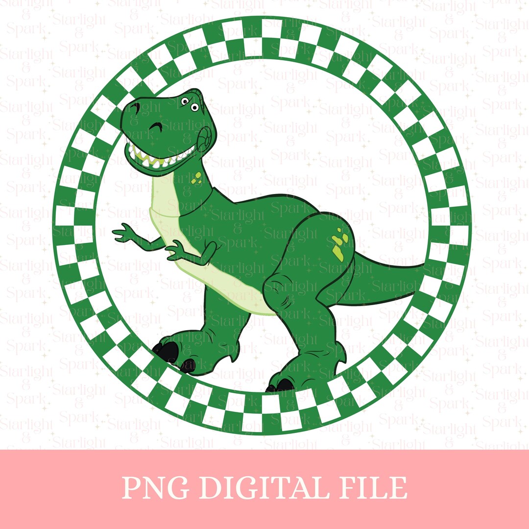 Disney Rex PNG, Toy Story Clipart, Digital Download, Cute Dinosaur Art ...