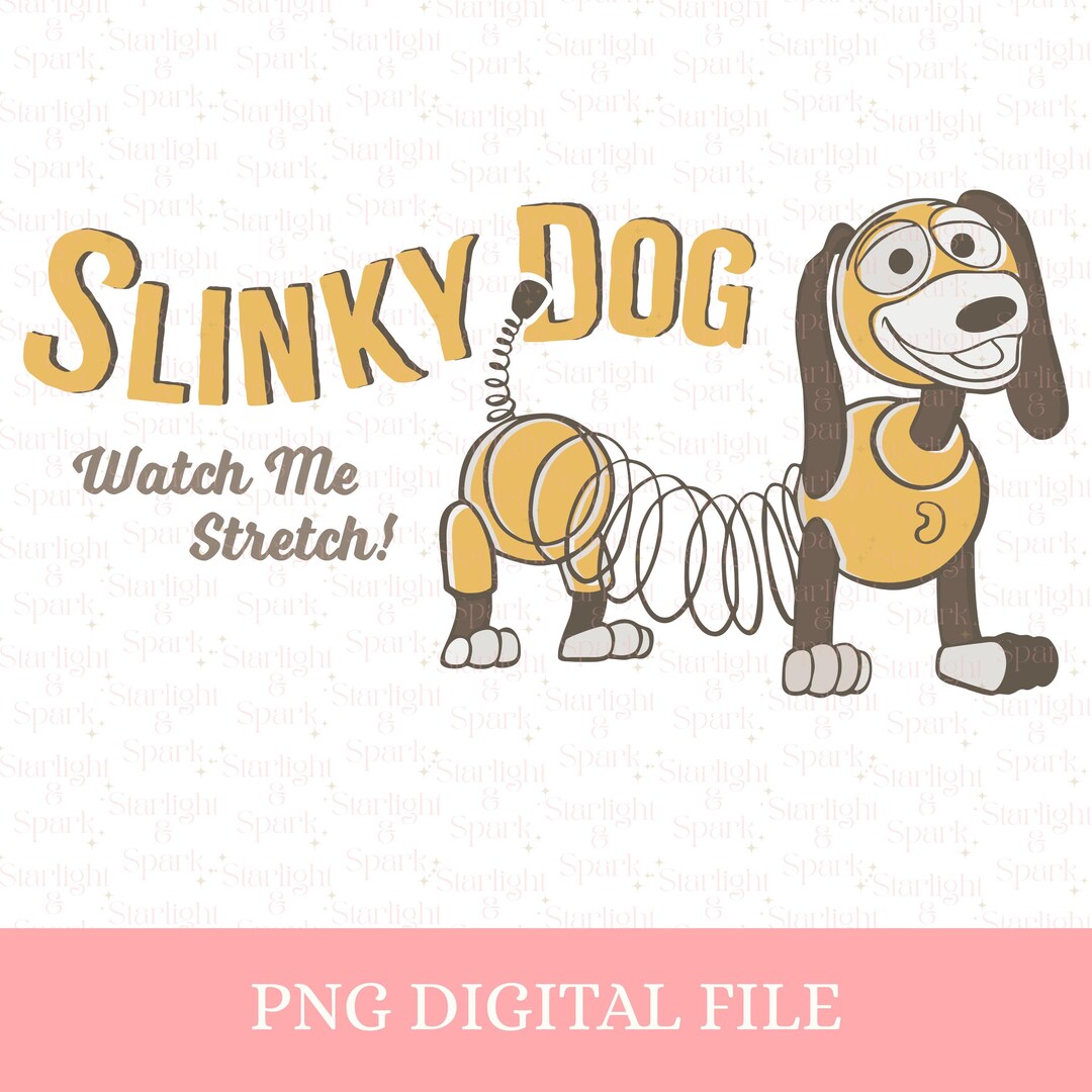 Disney Slinky PNG, Toy Story Digital Download, Christmas & Halloween ...