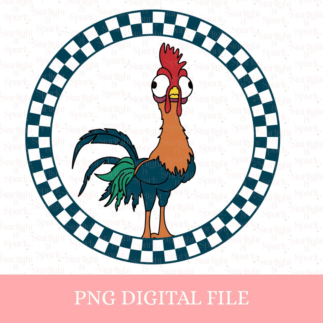 Disney Hei Hei PNG, Moana Characters Digital Download, Instant Download ...